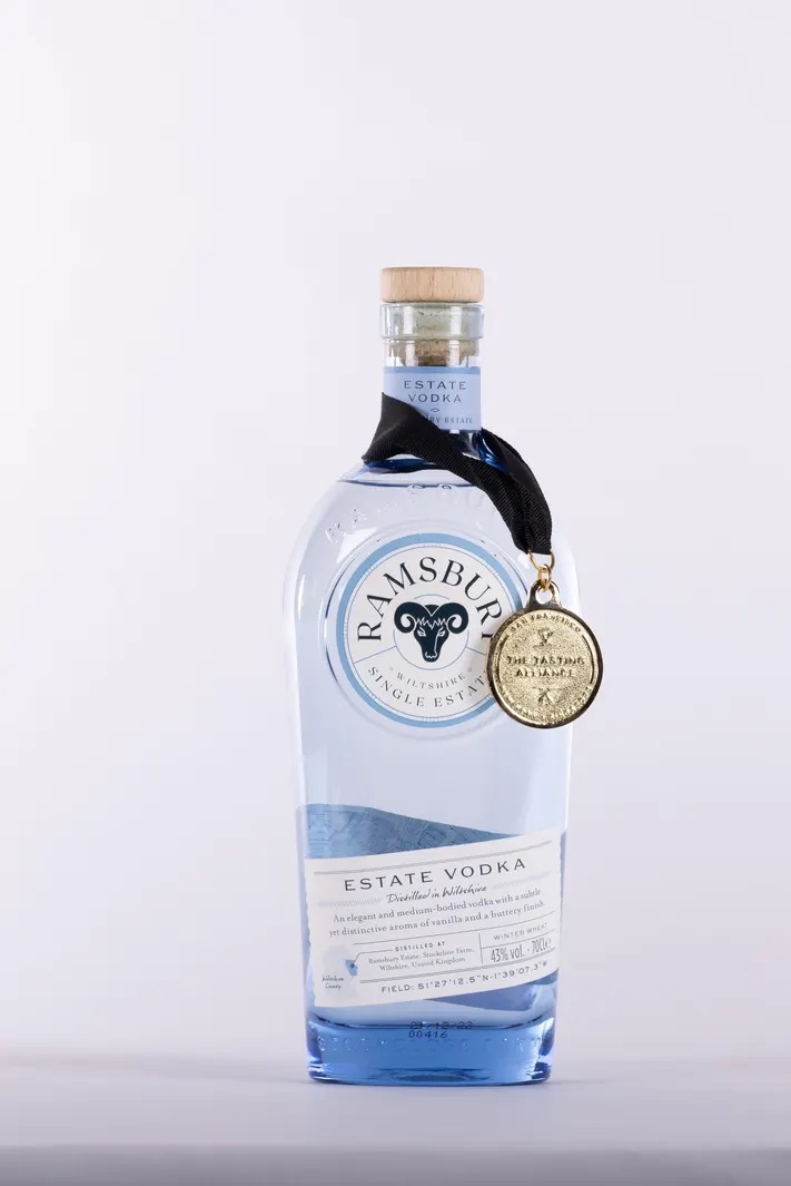 Our Single Estate Vodka has been awarded *Best In Class Vodka* - Ramsbury