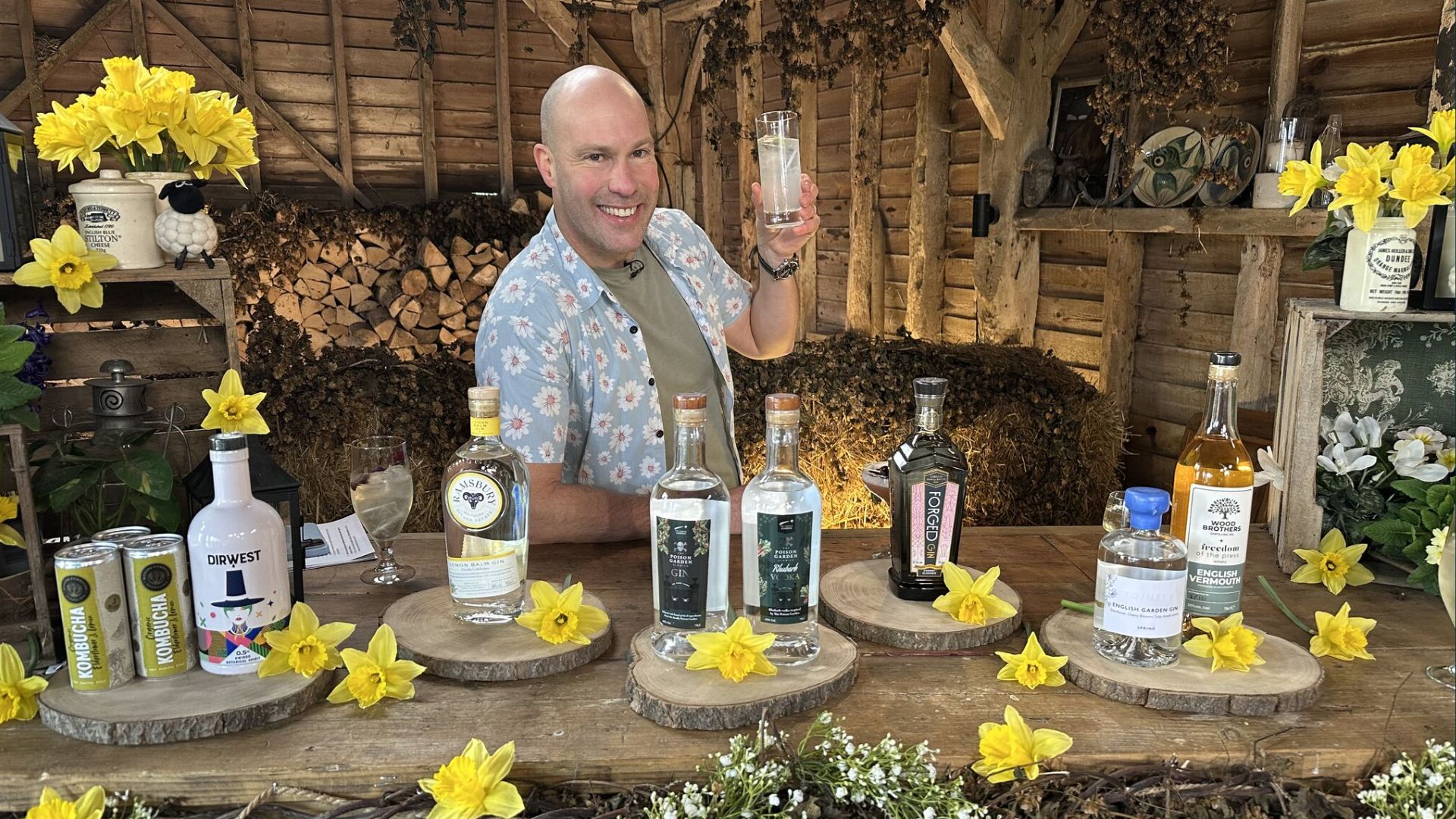 Lemon Balm Gin Shines on Alan Titchmarsh’s Love Your Weekend! - Ramsbury