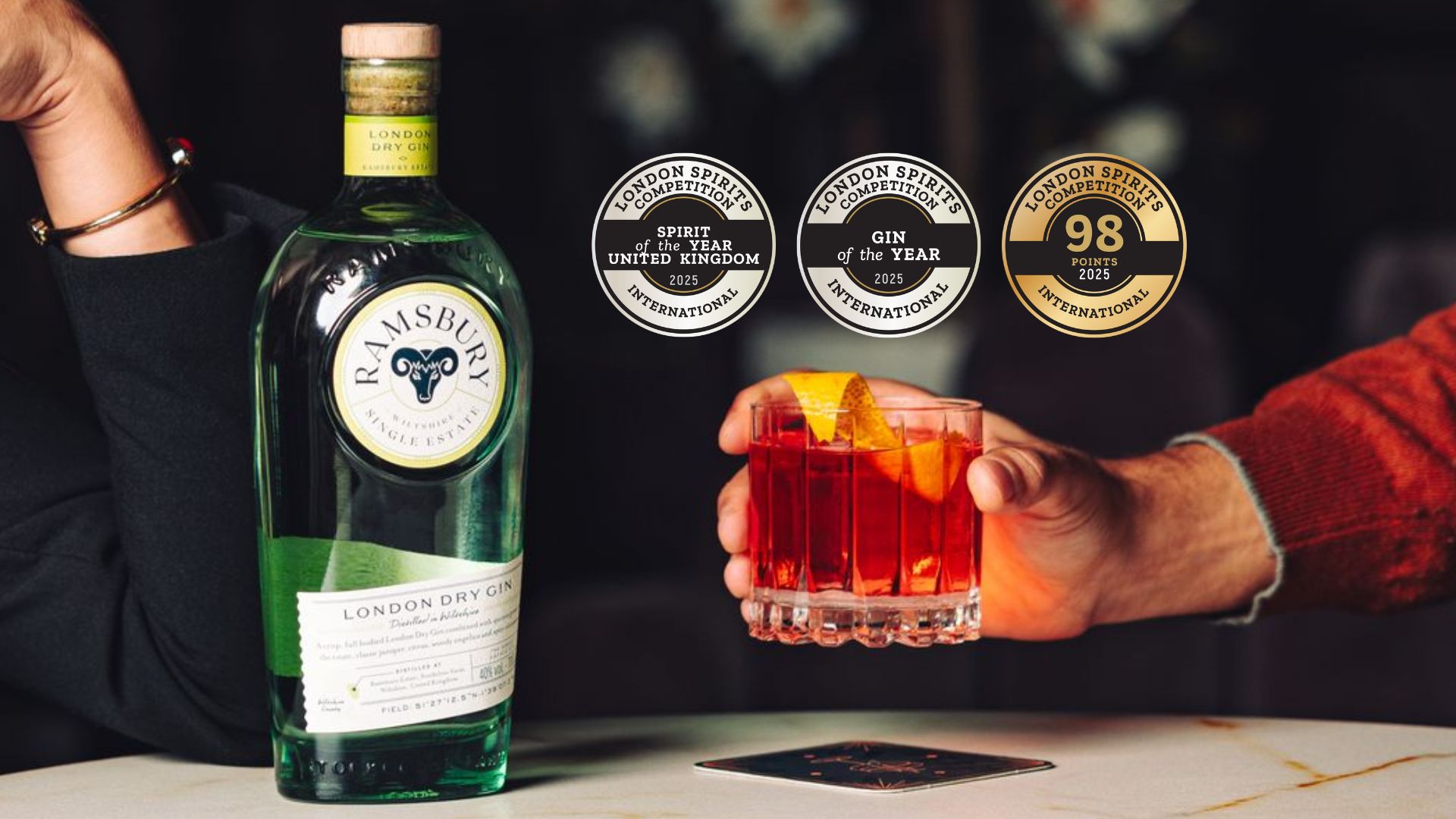 Voted Gin Of The Year & Spirit Of The Year 2025 | London Spirits Competition - Ramsbury