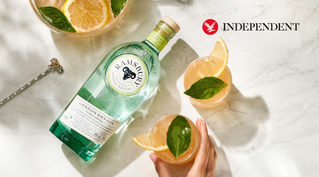 Ramsbury London Dry Gin Named Best Gin Overall by The Independent - Ramsbury